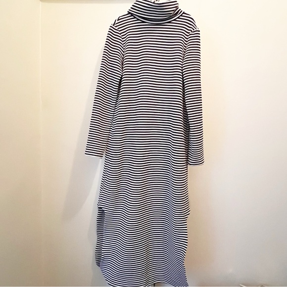Julia Allert | Dresses | Julia Allert Striped Turtleneck Maxi Dress ...
